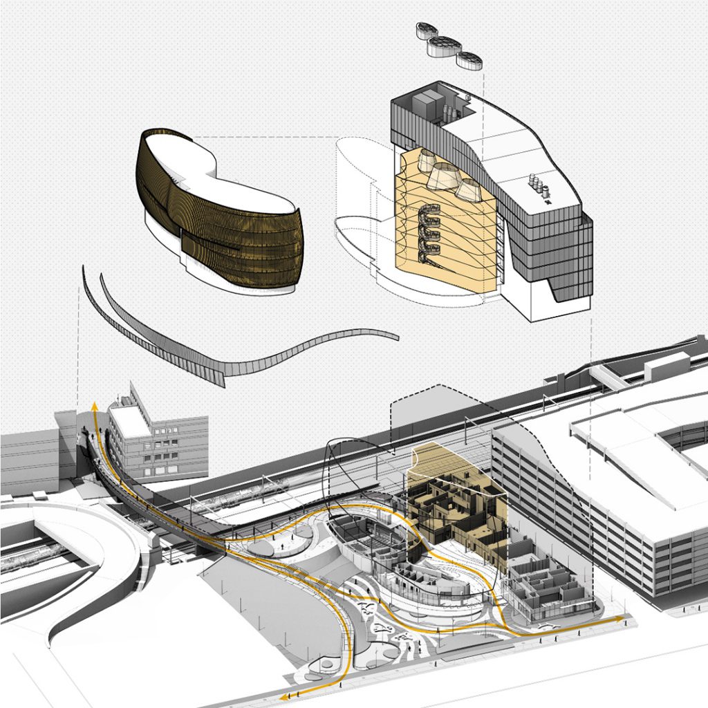 Flow and Movement: the ISEC Bridge - Payette