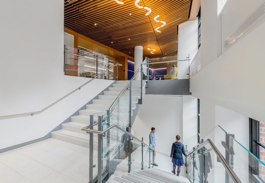An Elegant Communicating Stair - Payette