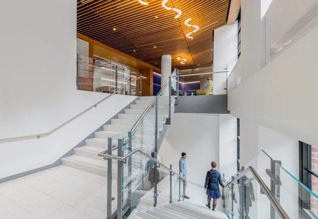 An Elegant Communicating Stair - Payette