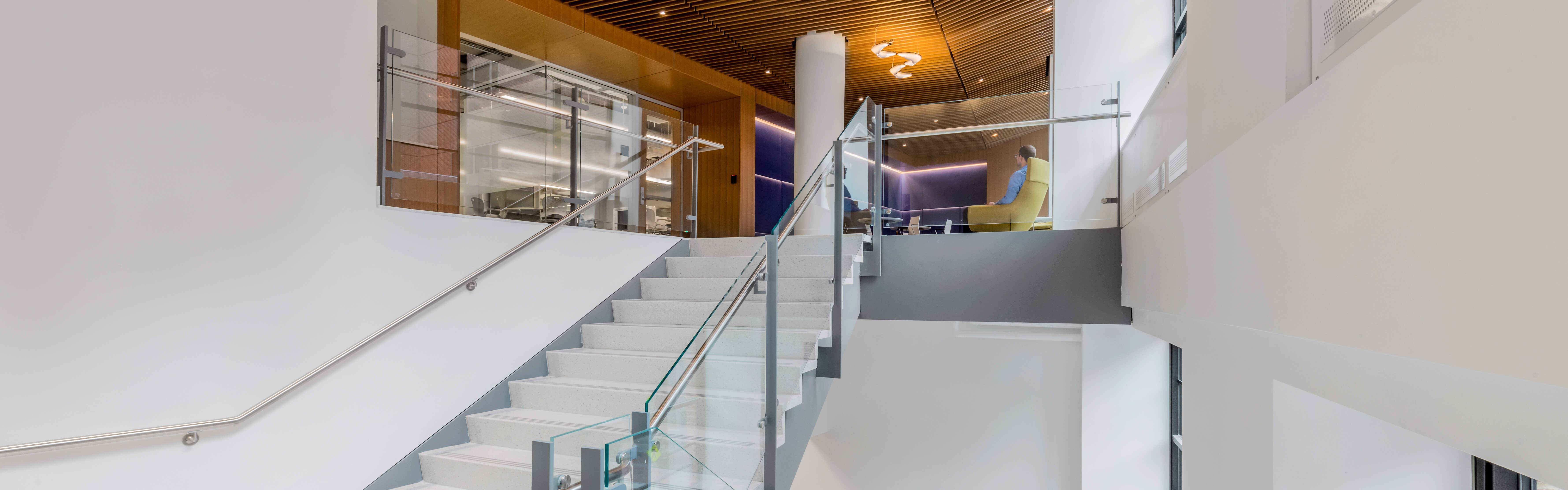 An Elegant Communicating Stair - Payette