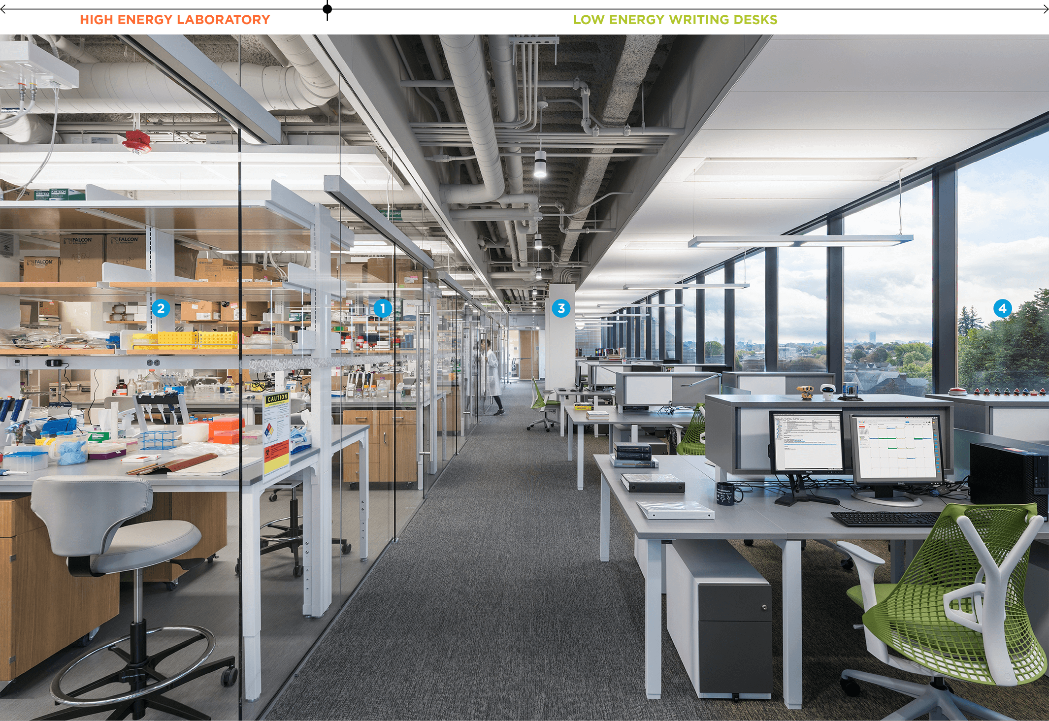 High-Low Energy Flexible Lab Suite - Payette