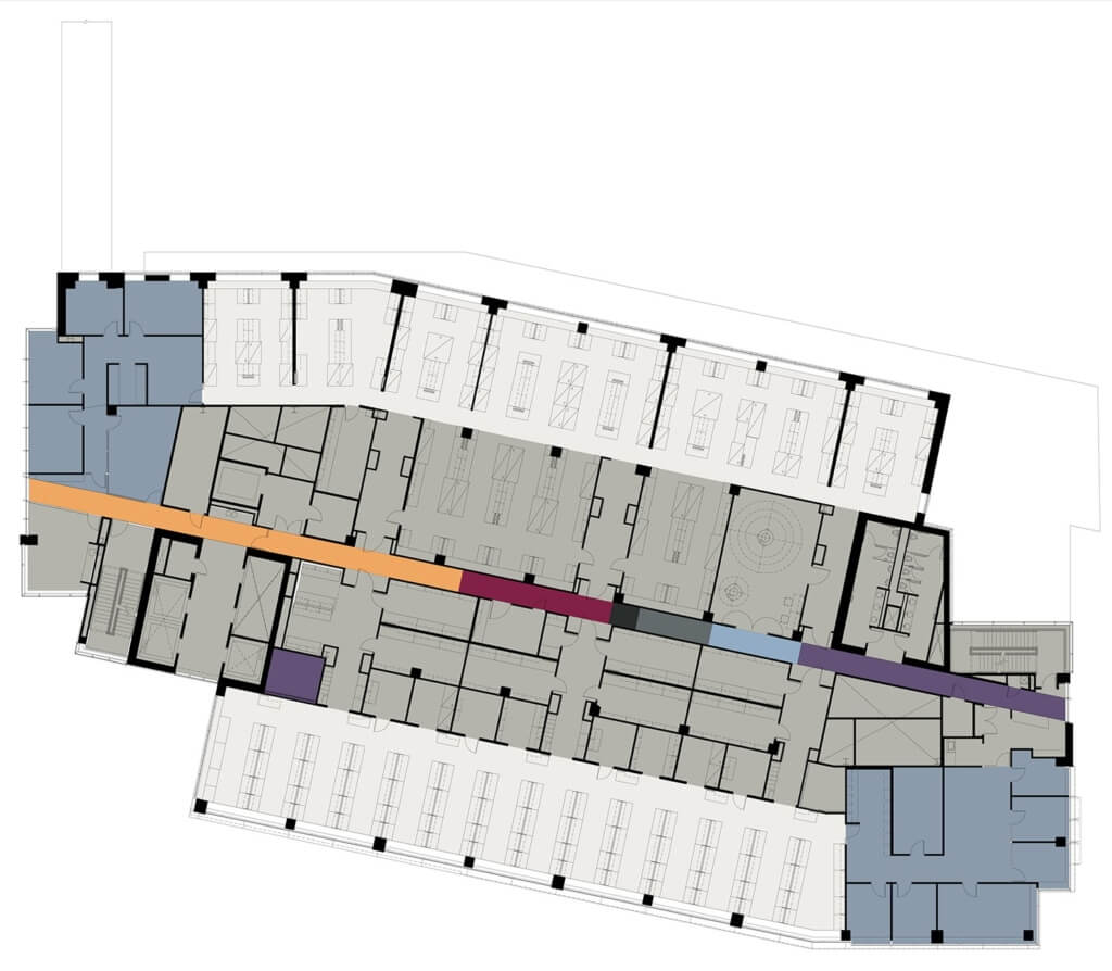 Color Strategy in Biomedical Science Tower III - Payette