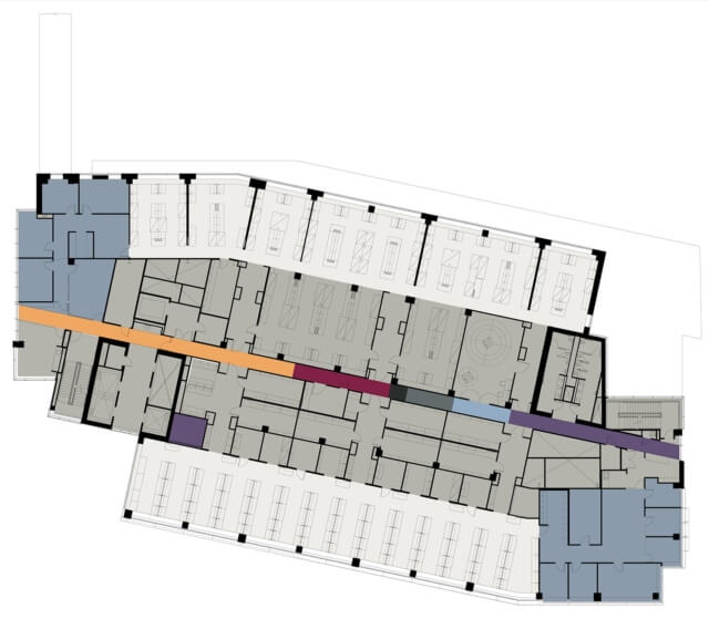 Color Strategy in Biomedical Science Tower III - Payette