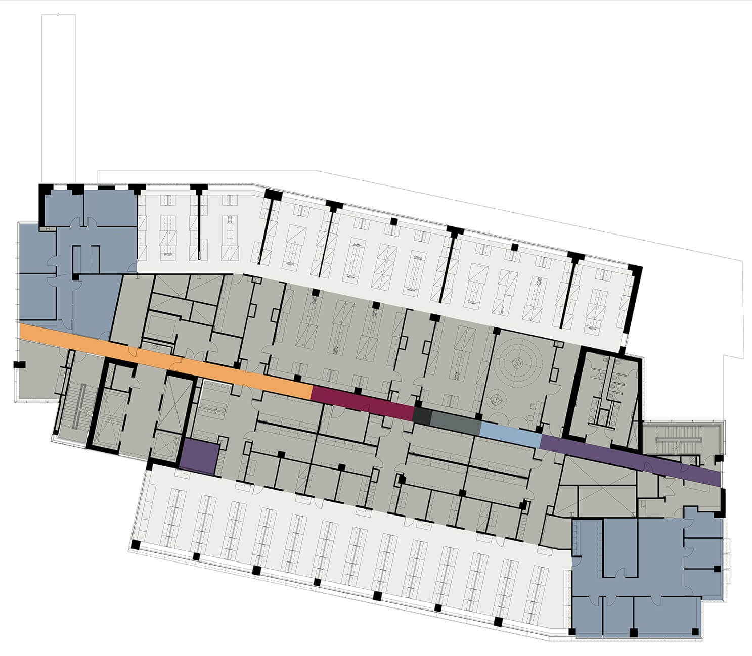 Color Strategy in Biomedical Science Tower III - Payette