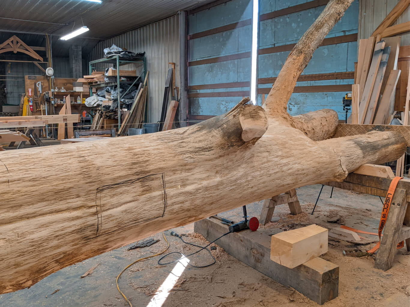 Traditional Timber Framing Techniques Raise a New Barn - Payette