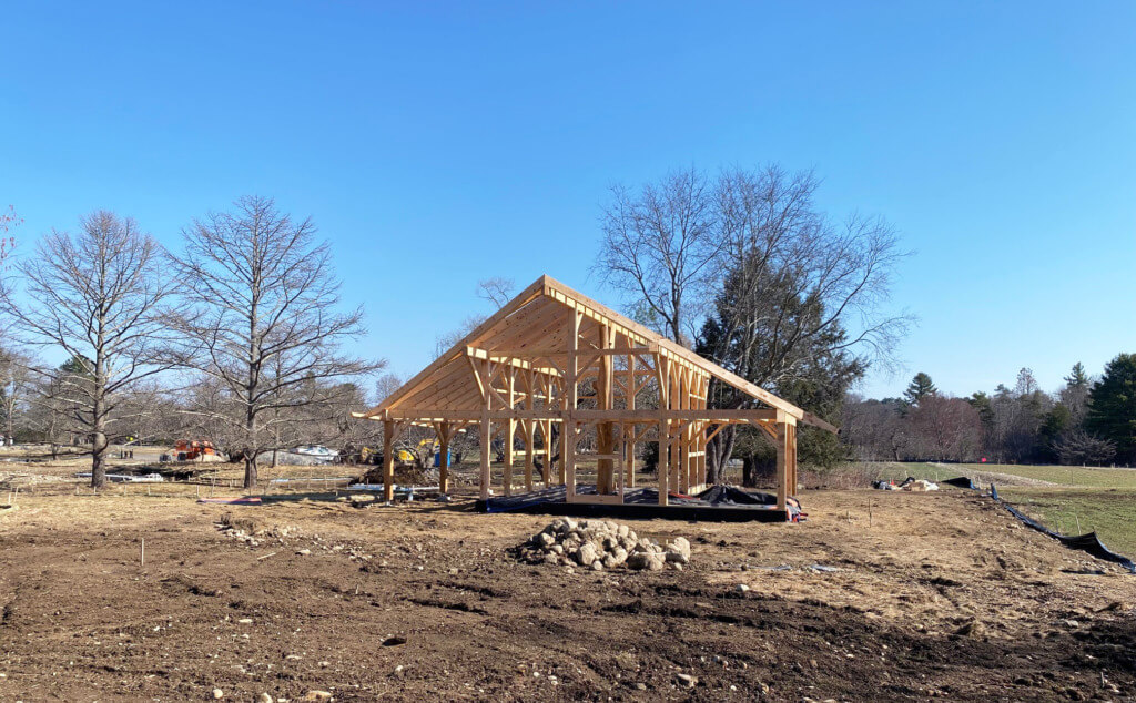 Traditional Timber Framing Techniques Raise a New Barn - Payette