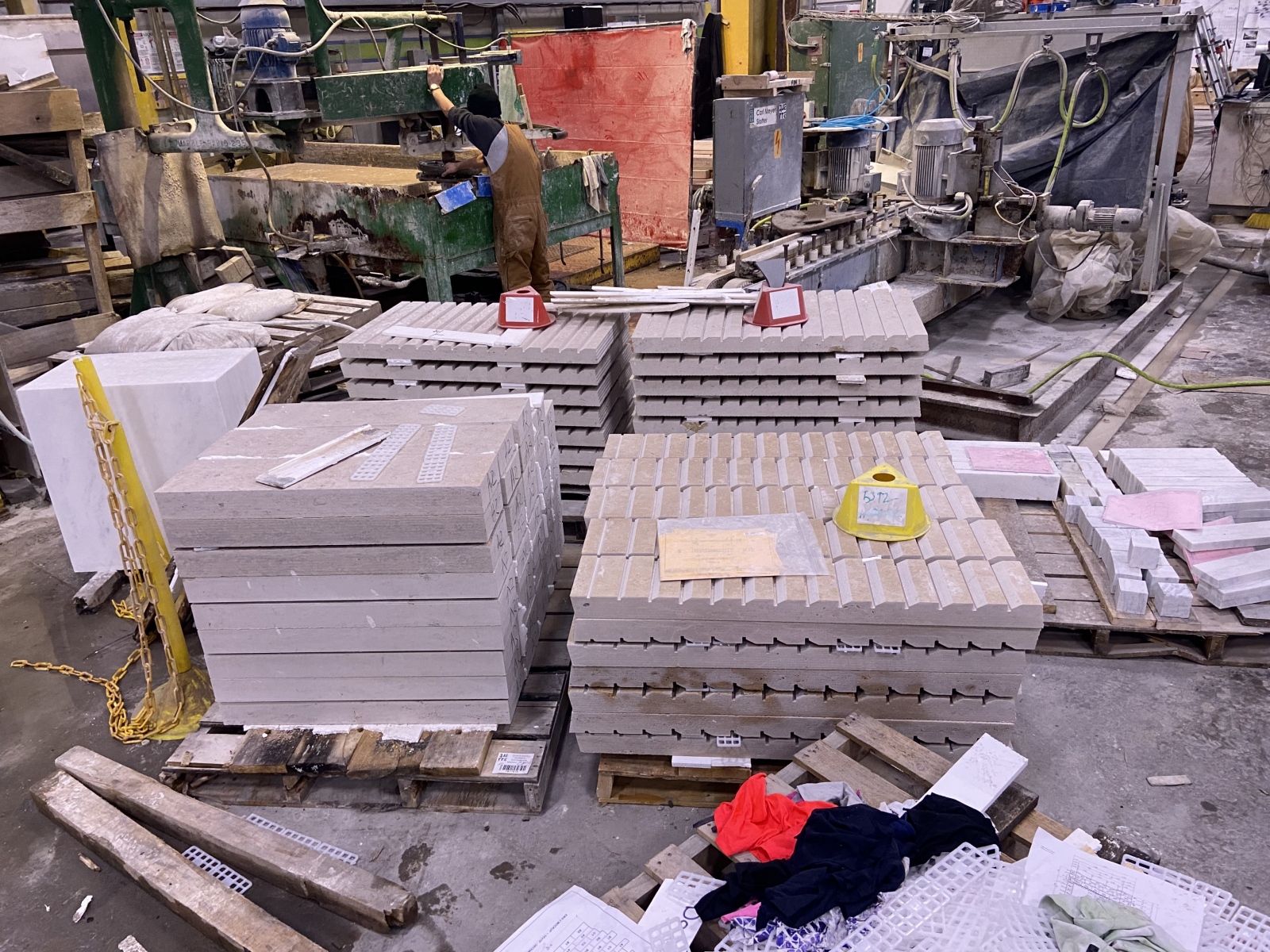 Wesleyan Limestone Fabrication – Factory Visit - Payette