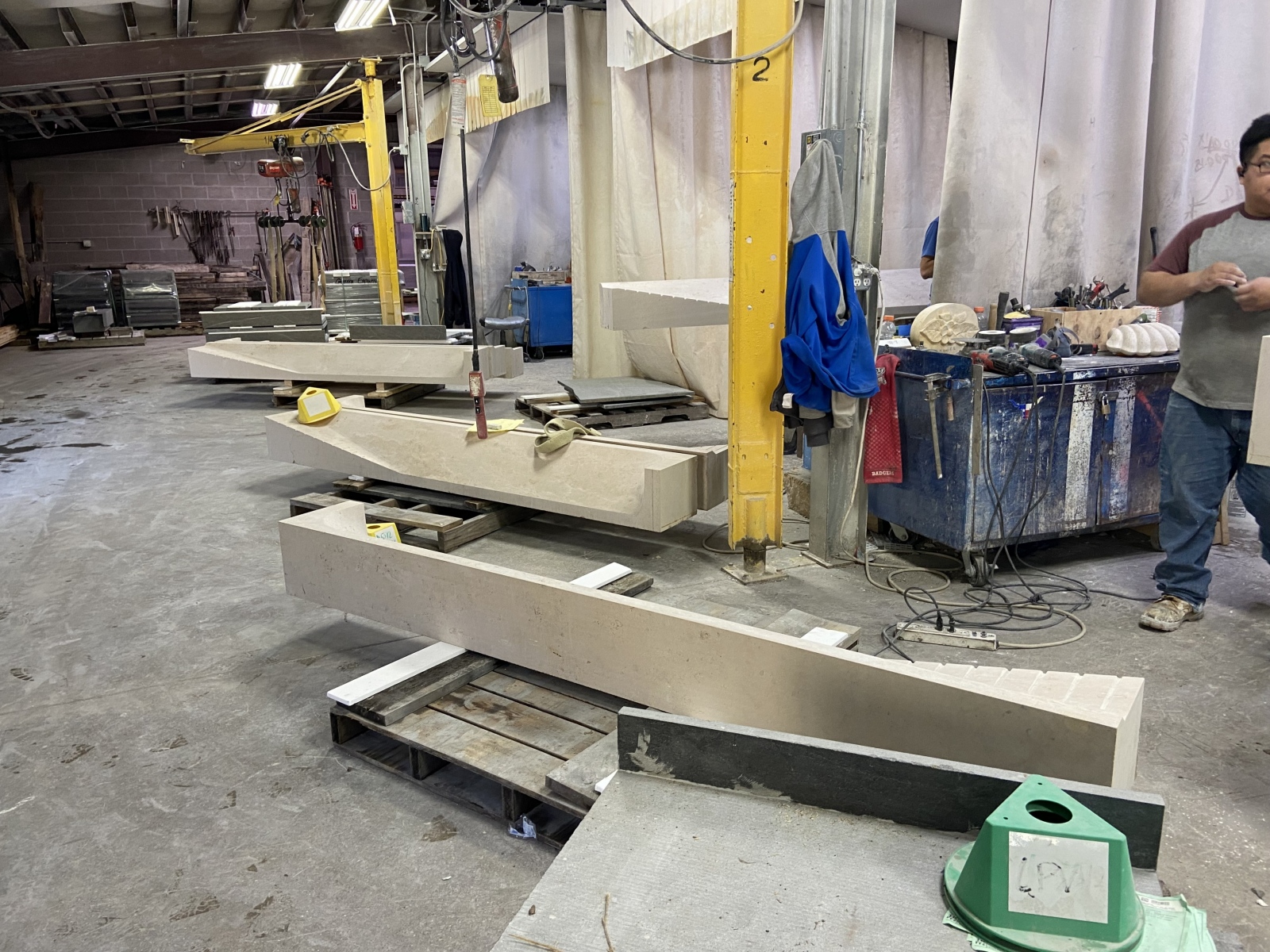Wesleyan Limestone Fabrication – Factory Visit - Payette