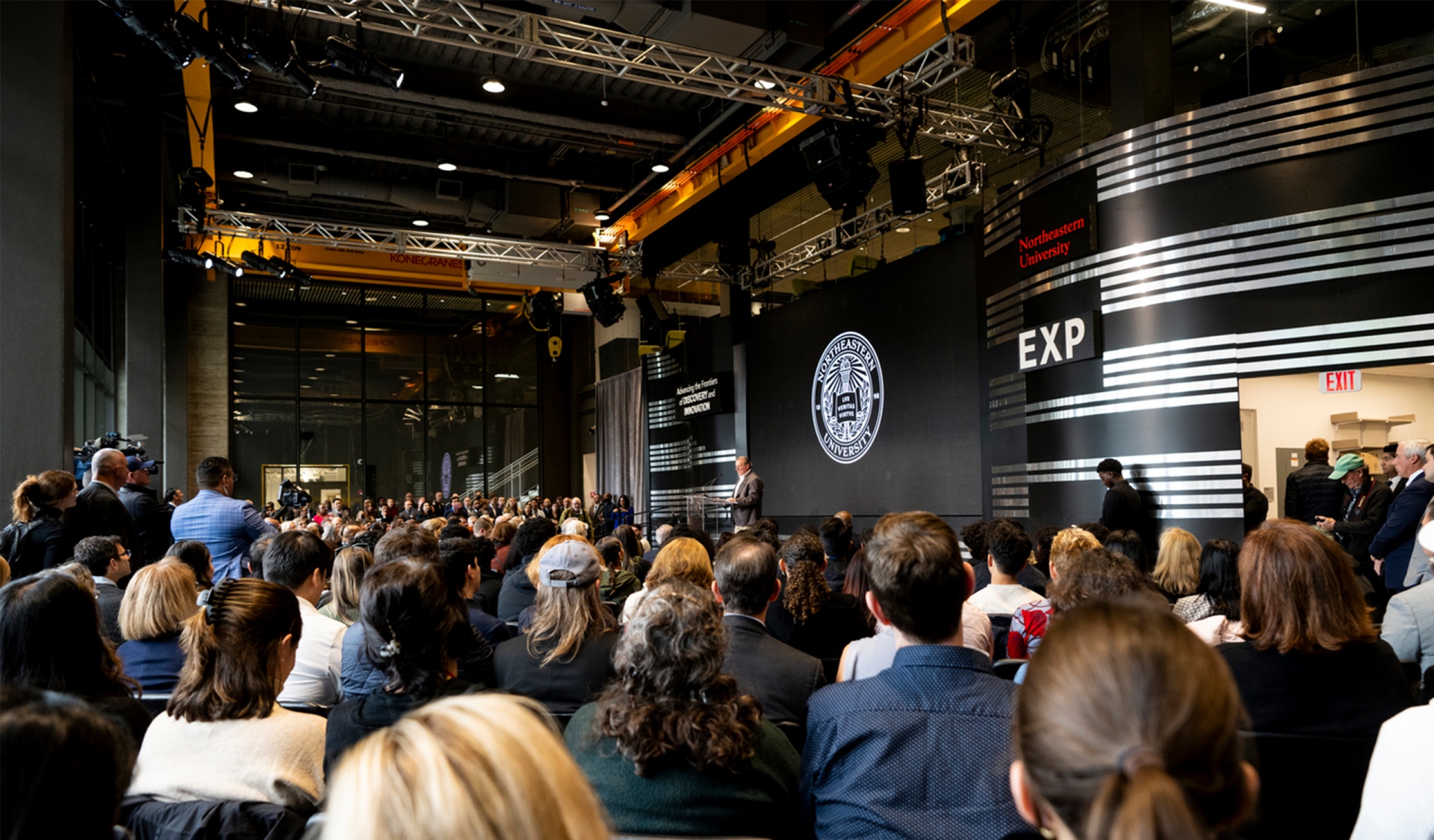 Northeastern University EXP Ribbon Cutting Ceremony - Payette