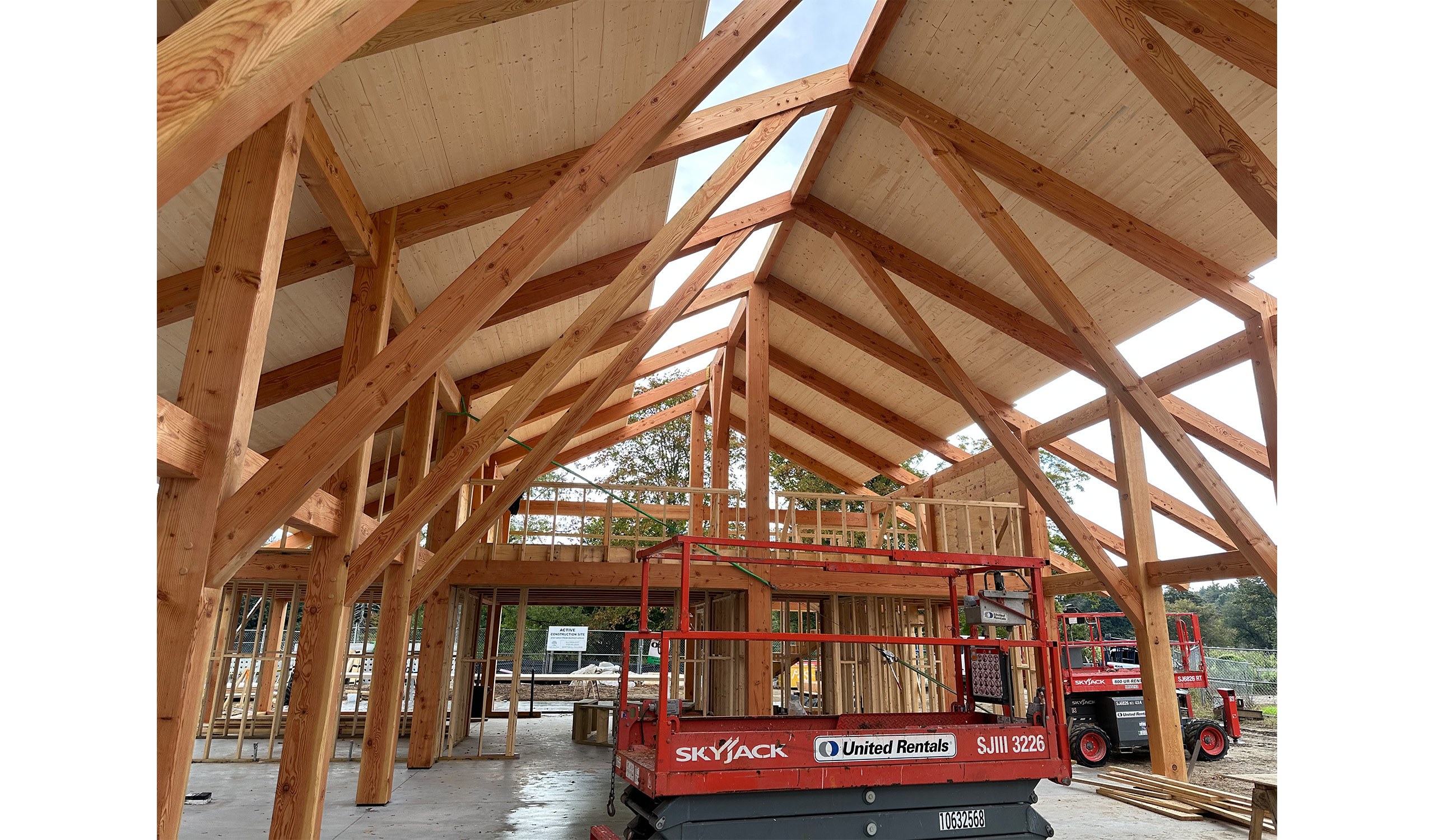 Traditional Heavy Timber Frame Clad in CLT - Payette