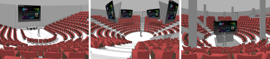Meditech Corporate Auditorium in the Round, Design Ideas - Payette